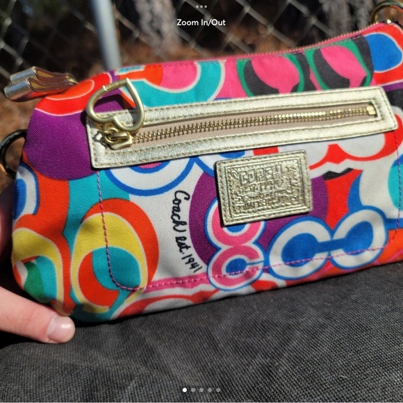 Coach | Bags | Coach Multi Color Poppy Pop C Shoulder Or Crossbody Bag ...